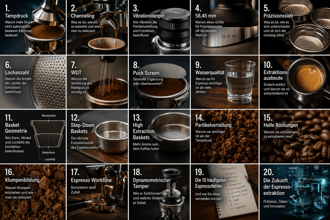 58.45mm Tamper Benefits for Precision Baskets Explained – Hauck Barista ...